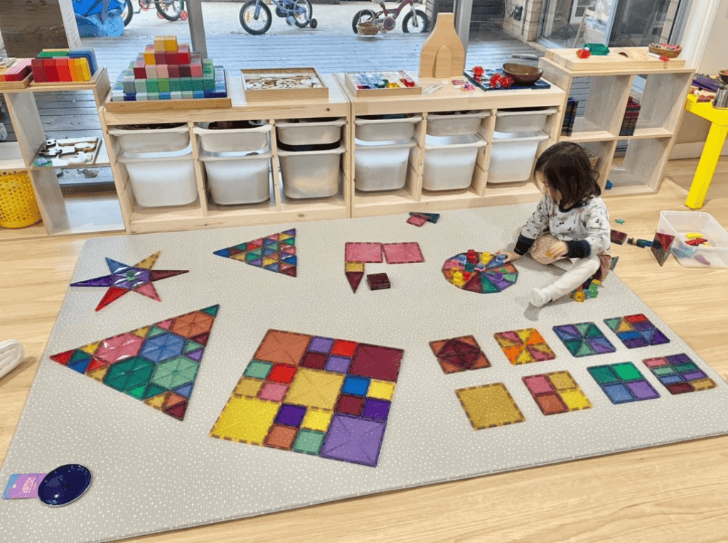 Ways to Play Magnetic Tiles for Endless Creativity - Stories of Play