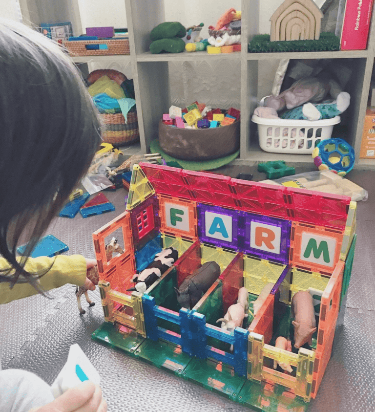 Ways to Play Magnetic Tiles for Endless Creativity - Stories of Play