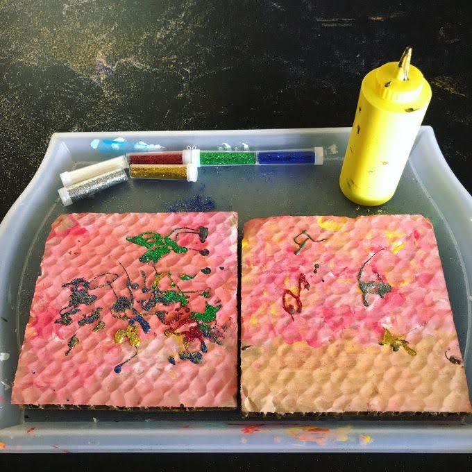 5 Fun Process Art Ideas to Reuse Your Child’s Artwork - Stories of Play